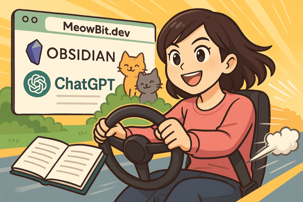 【Obsidian×ChatGPTでブログを書く方法】執筆スピードがぐんとアップする秘訣🪄